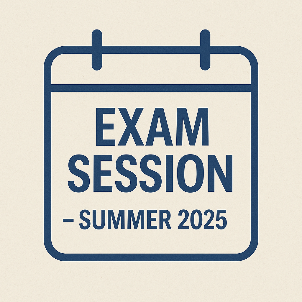 📢 Exam Overview Spring Semester 2025 – Now Available! - Master in Biomedical Engineering